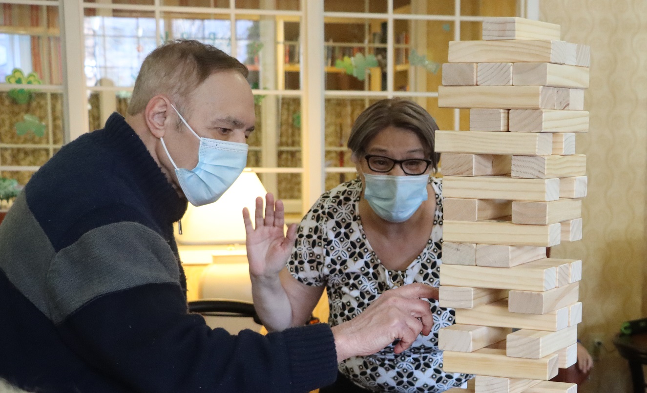 The Joy of Jenga Together at The Retreat Assisted-Living - Community ...